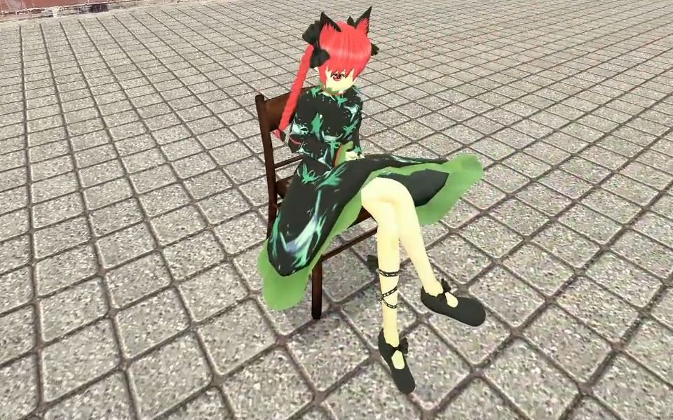 【GMOD】模组推荐:女性玩家模型坐姿_哔哩哔哩bilibili_GMOD_演示