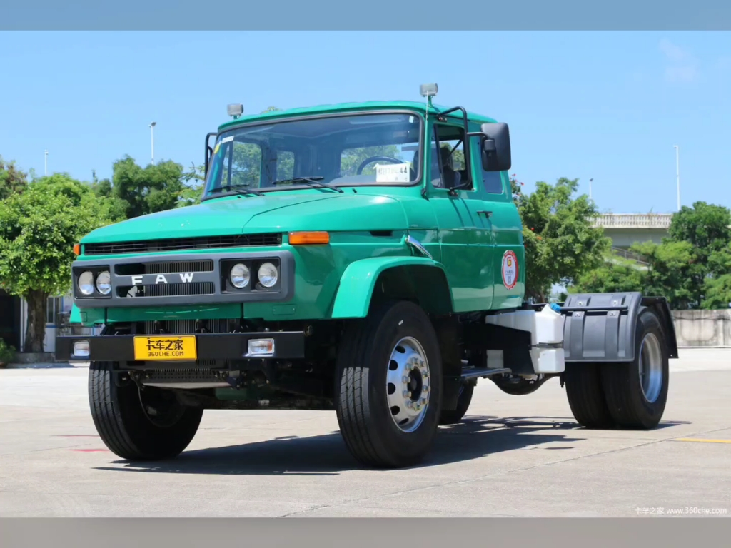 HO比例国内第一款长头牵引车。