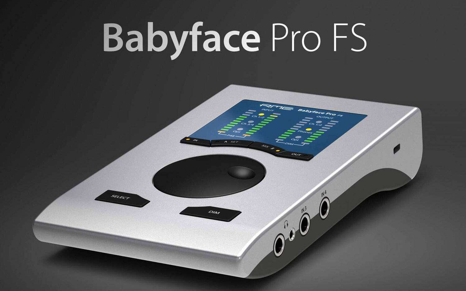 Rme Babyface Pro+Fs驱动安装