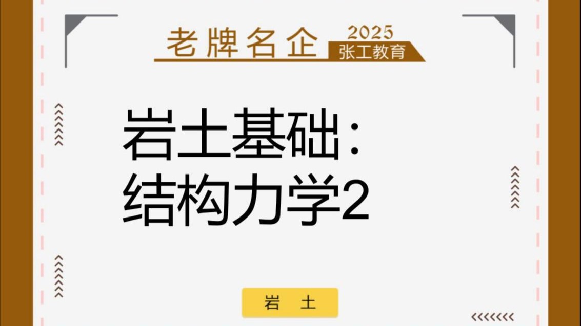 P6【张工岩土基础】结构力学2-静定结构的受力分析:多跨静定梁(基本...