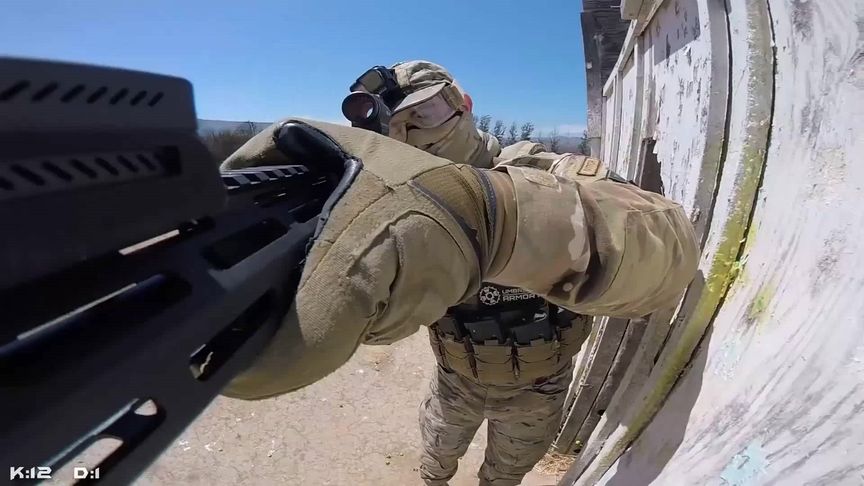 真人CS,状态一来势不可挡,全场最牛的仔!