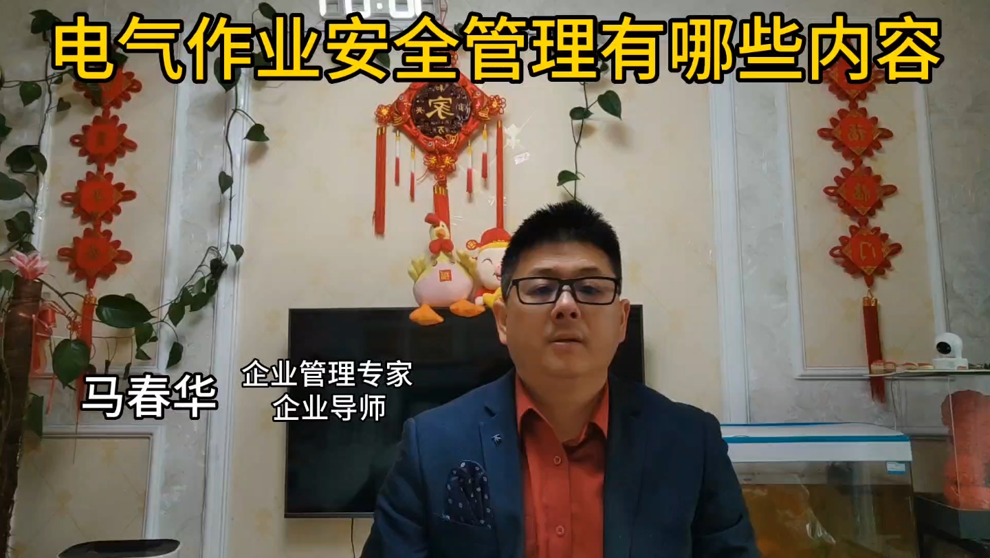 电气安全作业有哪些内容