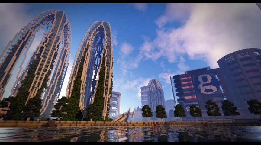 我的世界几张精美建筑图片