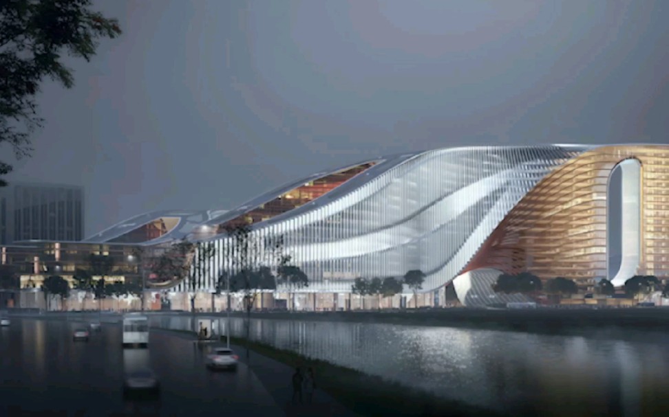 之江中节能办公建筑动画