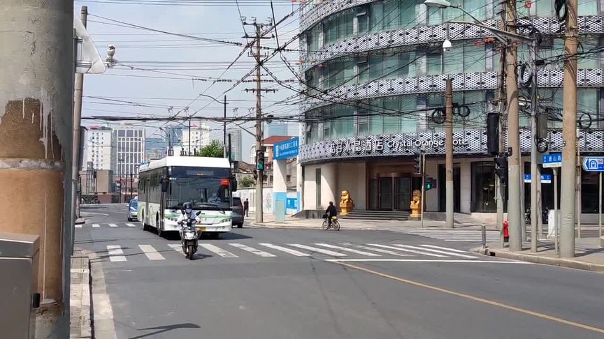 #上海电车 #公交车 #街景随拍 13路走向即将小改
