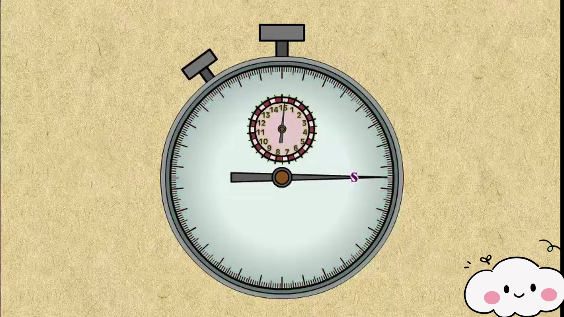 初中物理第一章第1节06秒表的读数