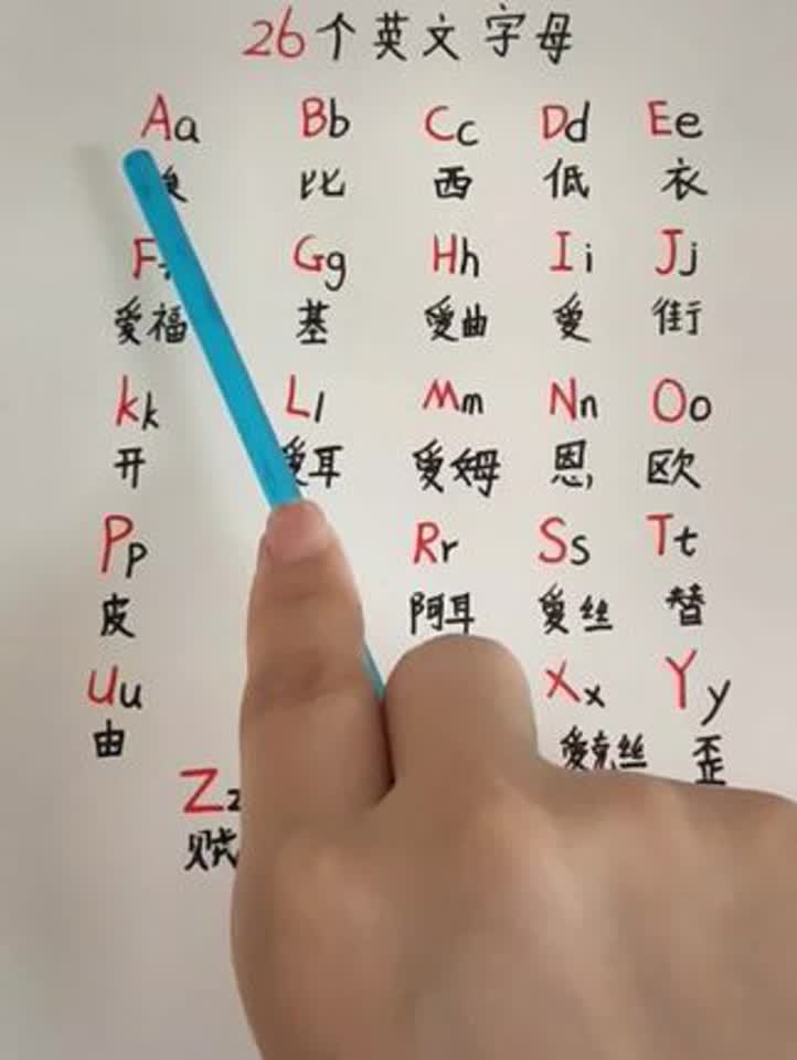 26个英文字母#家长收藏孩子受益 #26个英文字母