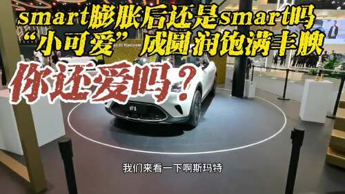 smart膨胀后还是smart吗?"小可爱"成圆润饱满丰腴