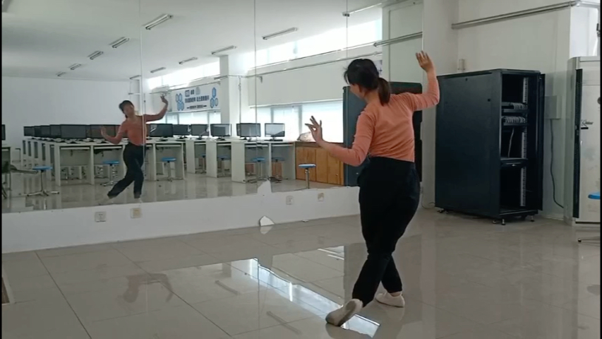 我爱你中国 分解动作