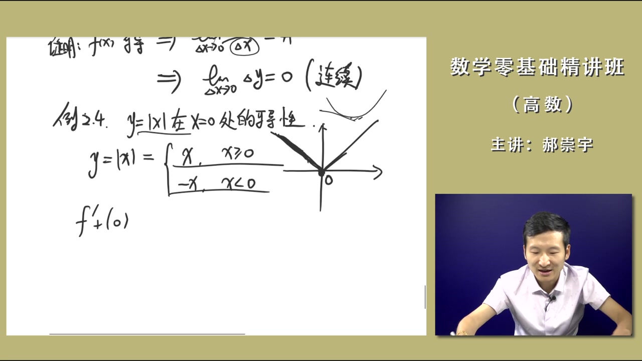 考研小白学高数--第四讲导数与微分02