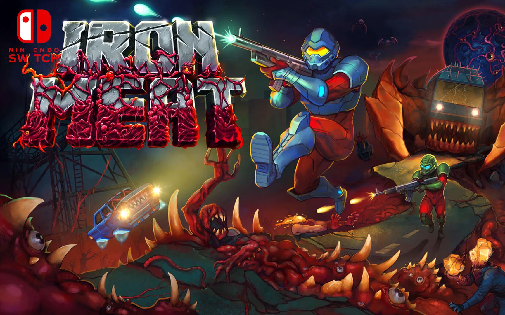 Switch好评《钢铁之躯》试玩,魂斗罗风格精神续作_单机游戏热门视频