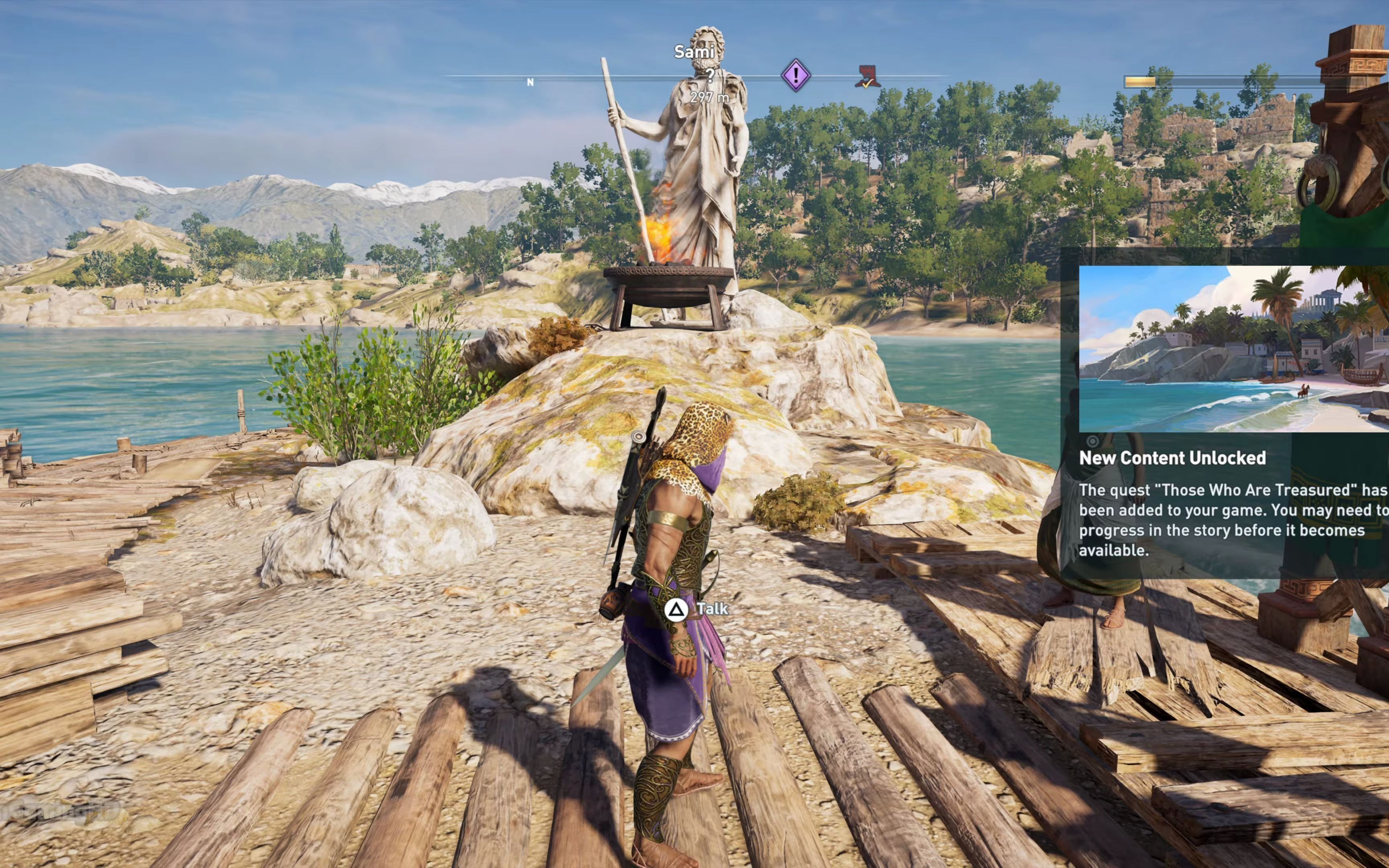 (4K)刺客信条奥德赛英灵殿联动任务全流程_刺客信条奥德赛_攻略