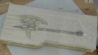 合金工艺品硅胶模具开模教学视频