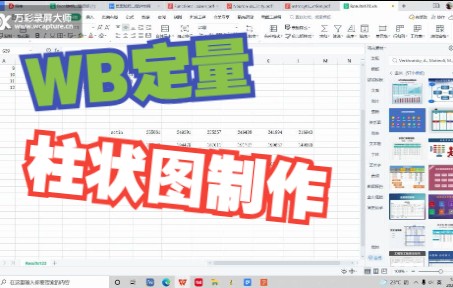 WB定量分析及柱状图制作教程