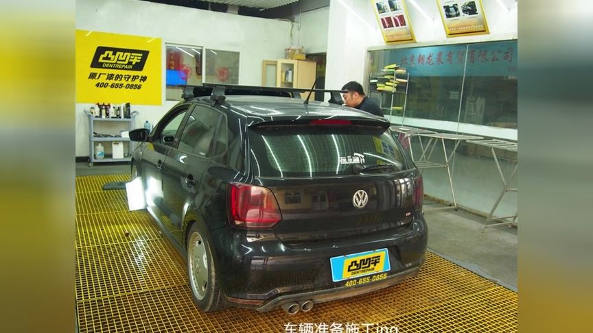 妙招修复车门凹陷,保留原车漆不变形不褪色