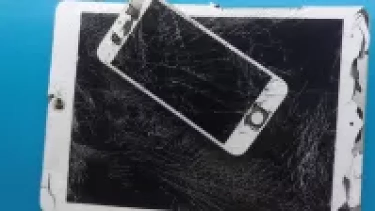被摔成渣的iphone6和ipad, 修好后一样使用, 一点不比新的差