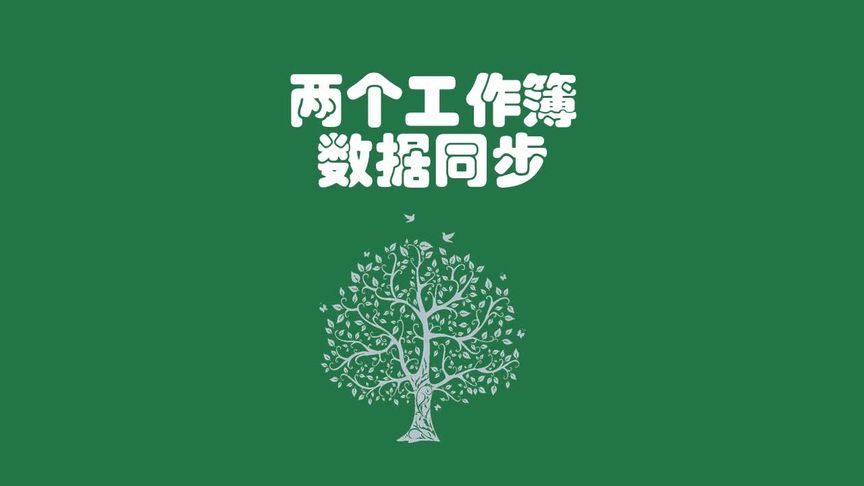 两个工作簿数据同步#office办公技巧