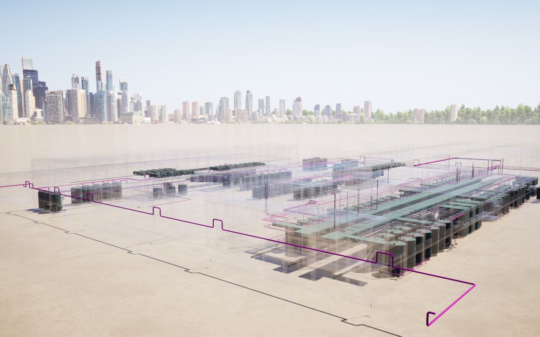 工厂三维设计(基于PDMS设计软件)项目案例