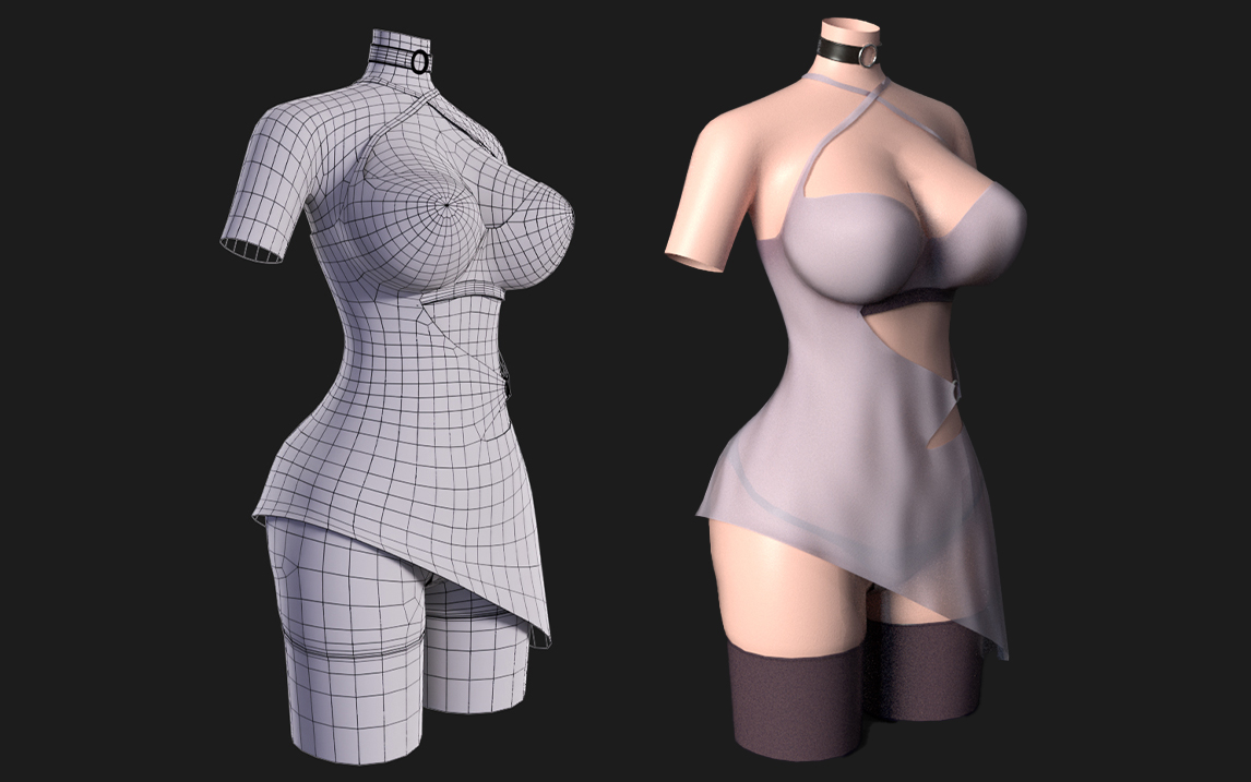 【Maya人物建模】全程干货!教你人体建模布线 贴图渲染!从此制作“...