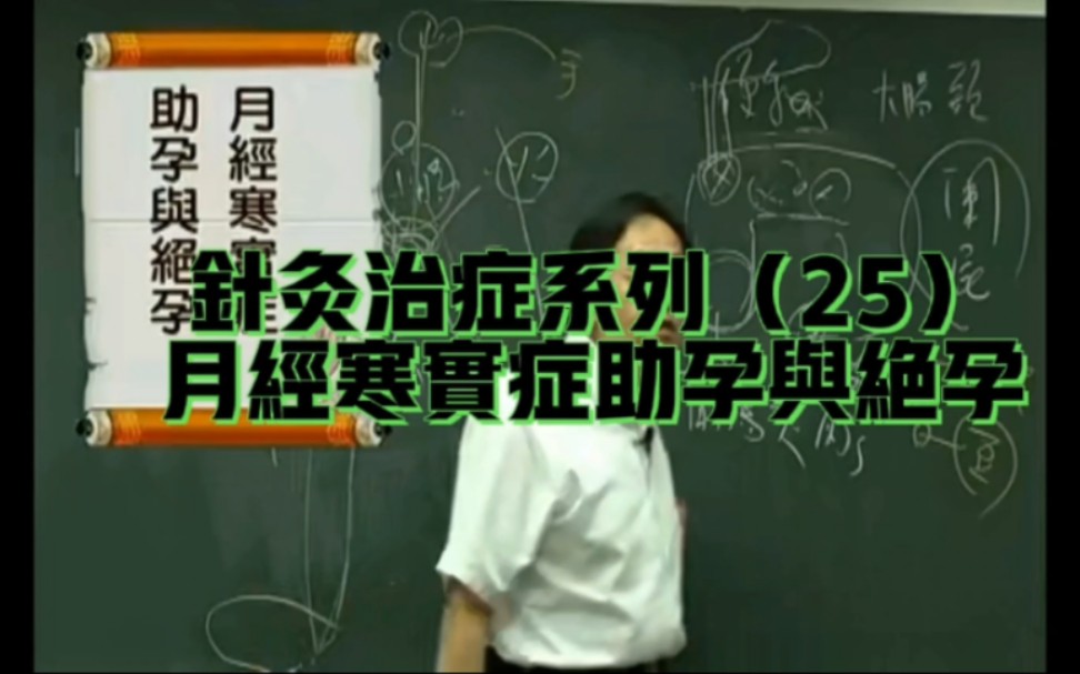 倪海厦《人纪》针灸之针灸治症系列(25)月经寒实症助孕与绝孕