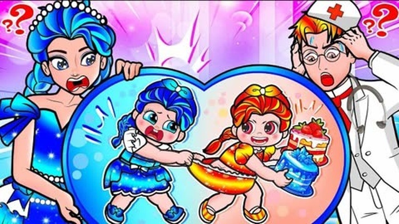 定格动画:艾莎公主VS火焰公主,善良的艾莎如何应对姐姐