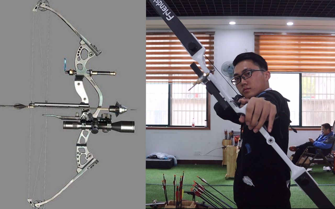 弓箭加上八倍镜,是什么效果?