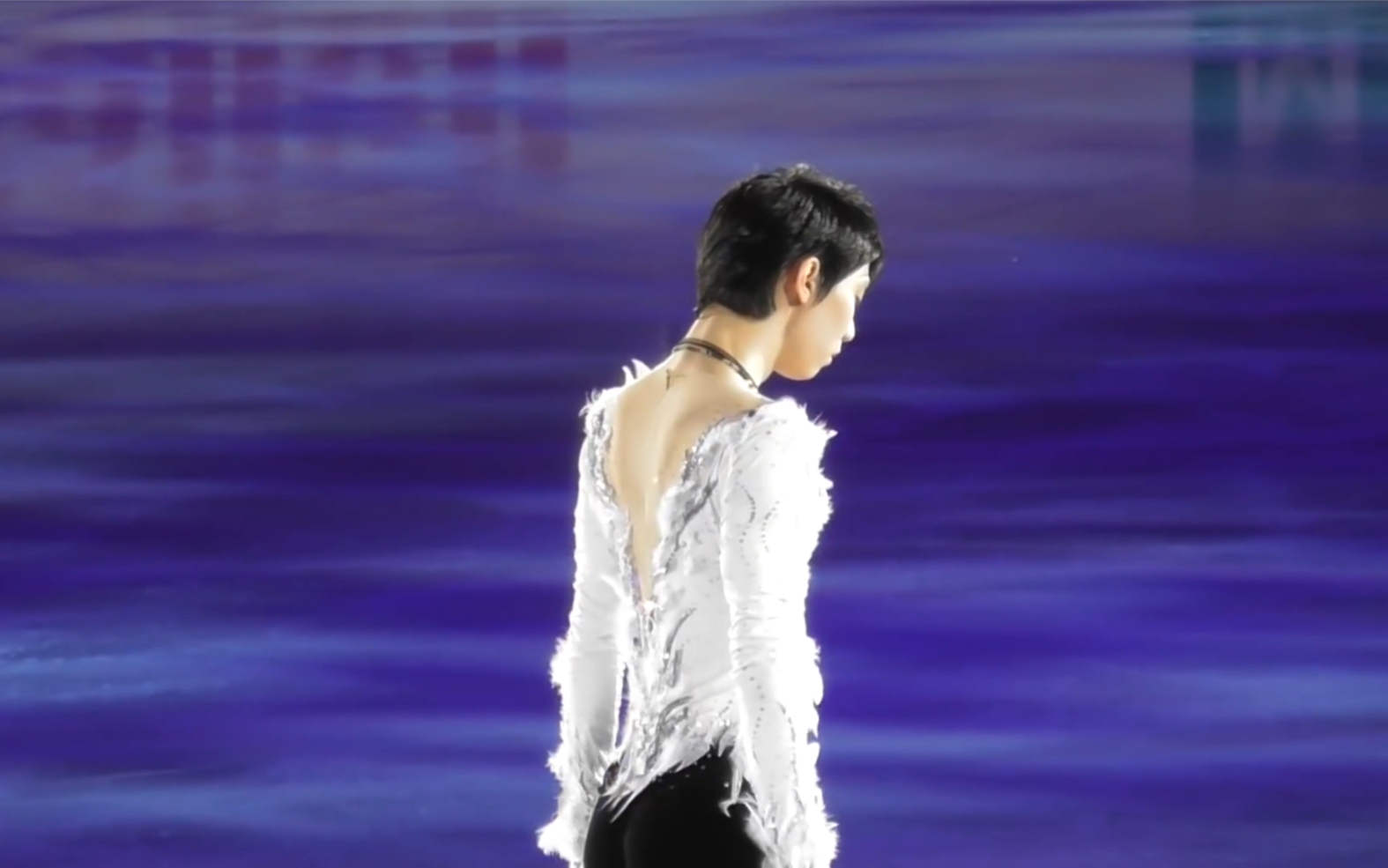 【羽生结弦】(1080P)近到发指的饭拍之美鹅|2019花滑大奖赛总决赛...