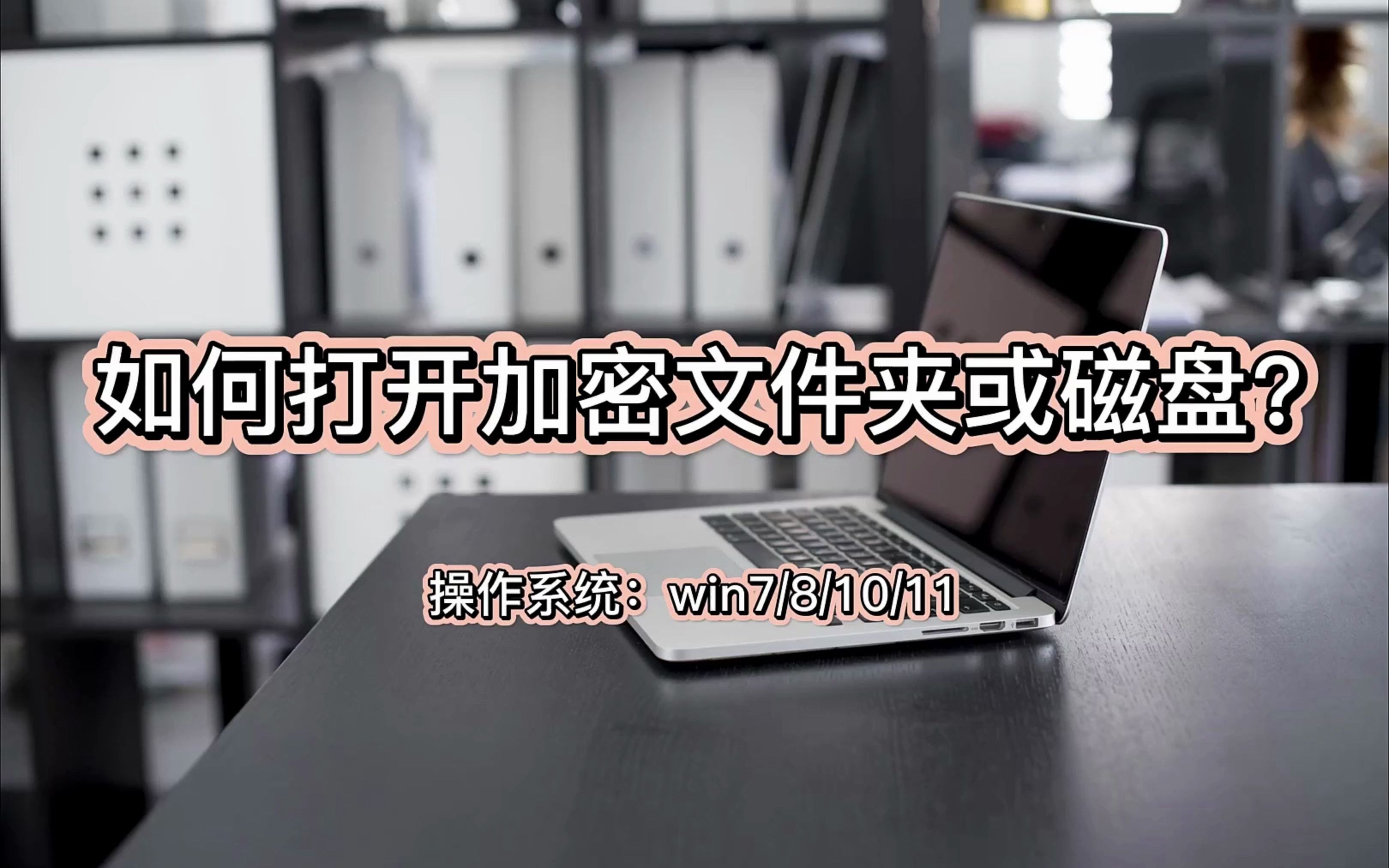 文件夹只读加密专家如何打开加密文件夹或磁盘?