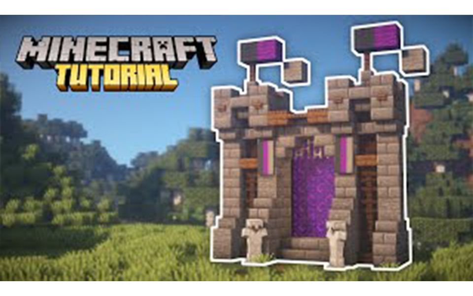 【Goldrobin】Minecraft我的世界 教你做一个好看的地狱传送门