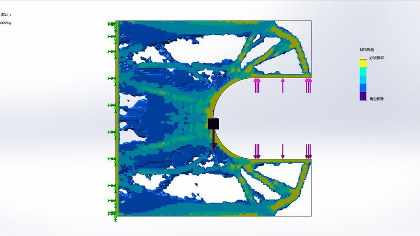 SolidWorks 终于也能做拓扑优化了,我等你好久了!