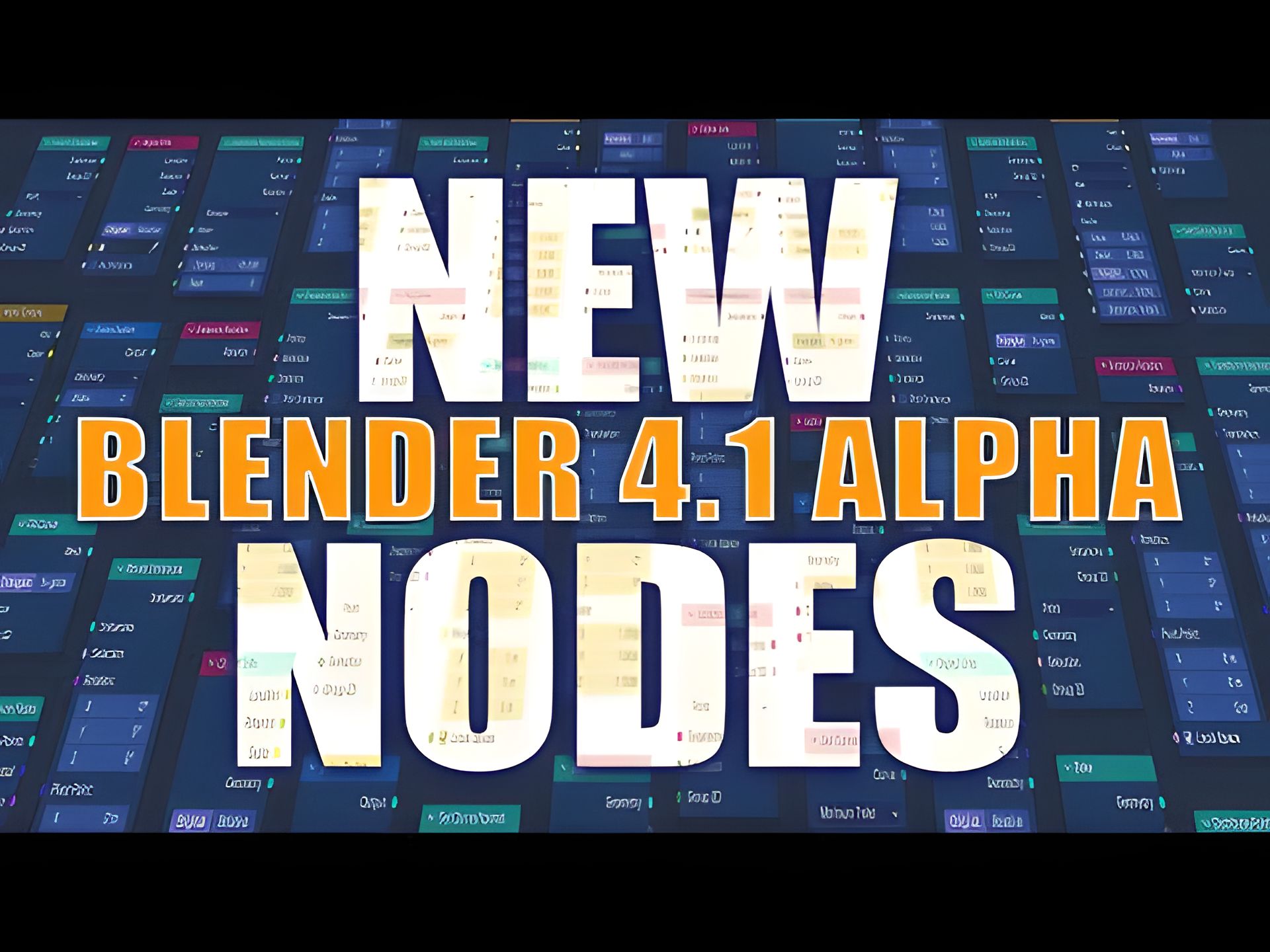 【中字】Blender 4.0几何节点教程:Blender 4.1 中几何节点的新增功能