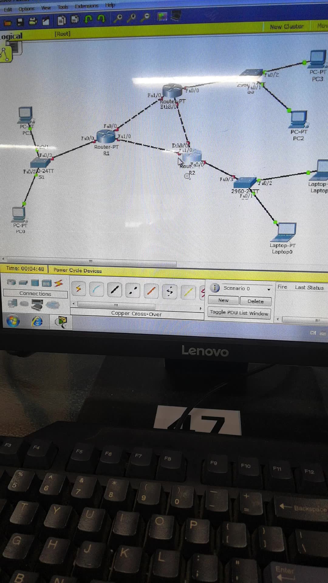 计算机网络 上机考试题