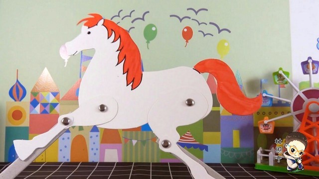 大画西游记皮影戏人偶之白龙马