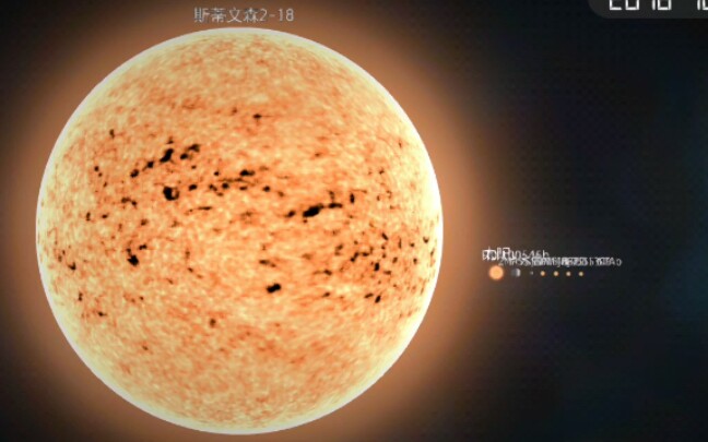 PE宇宙模拟器:最大恒星与最大行星与最小恒星做对比;来看看恒星之耻