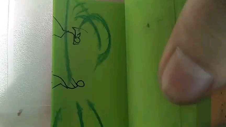 【火影忍者手游】神威卡卡西奥义火柴人手翻画