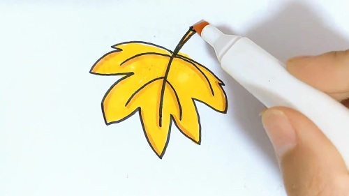 这样画树叶好看吗?创意简笔画,儿童画,少儿创意美术