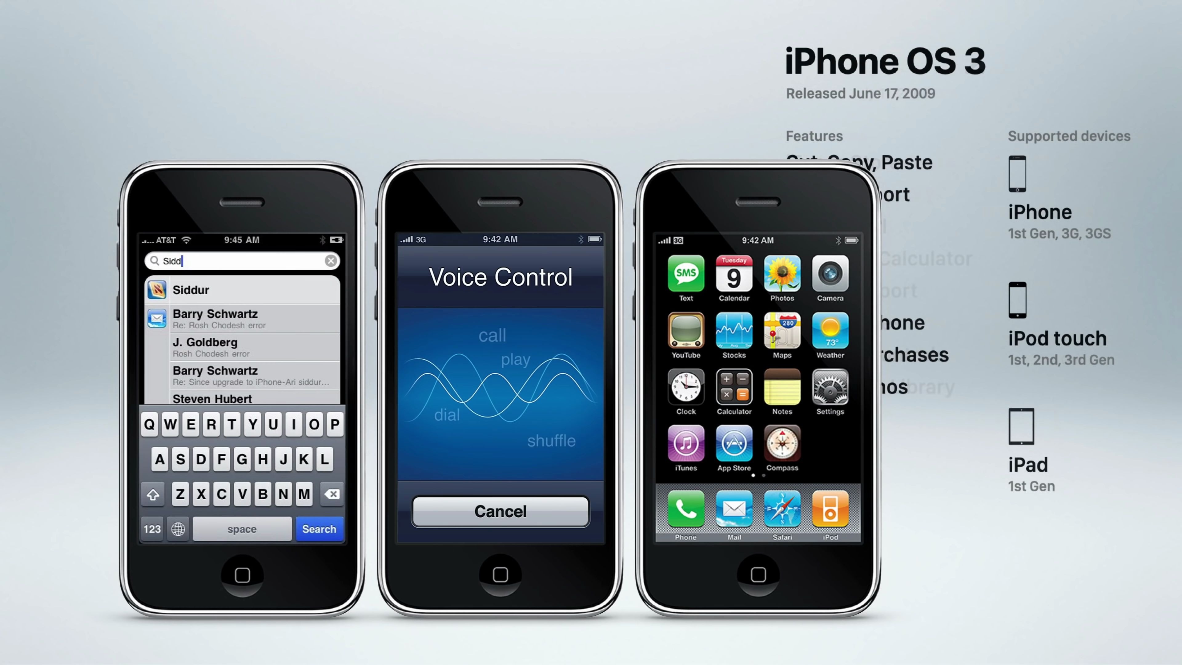 苹果系统IOS发展历史-History of iOS