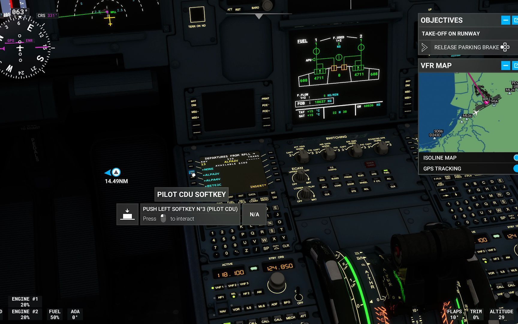 模拟飞行2020坏天气飞菲律宾马尼拉至香港国际机场,喜欢如诗如画的...