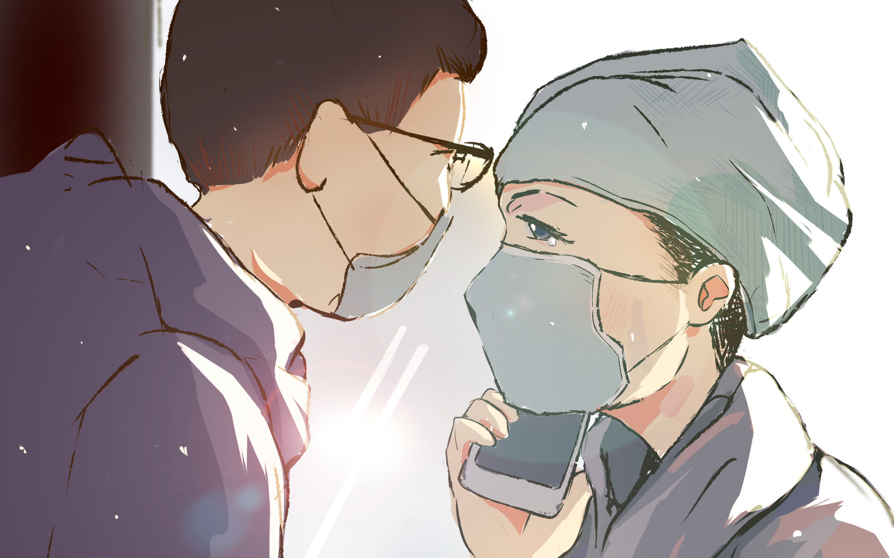 【绘画过程】盼望春来