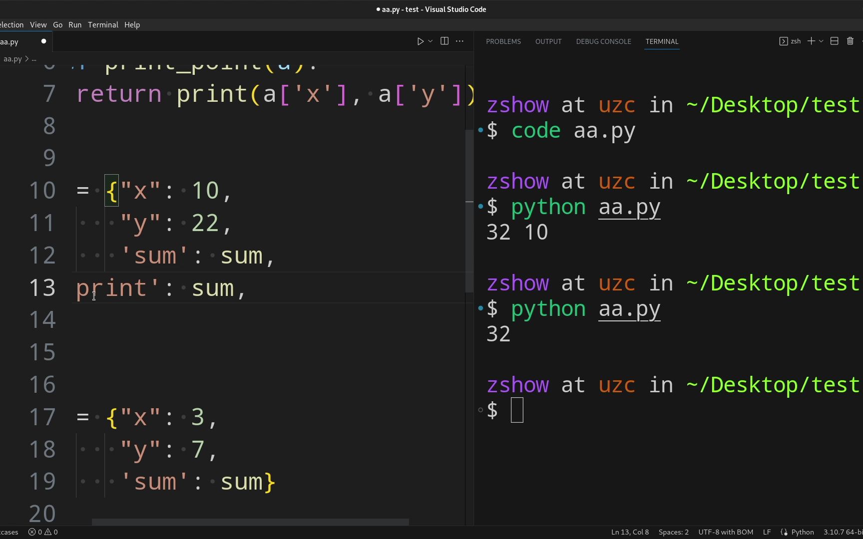 Python中的类【A】
