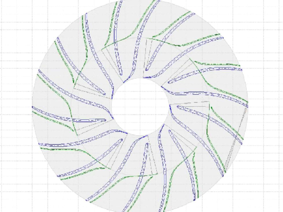 CFturbo离心压缩机设计与分析
