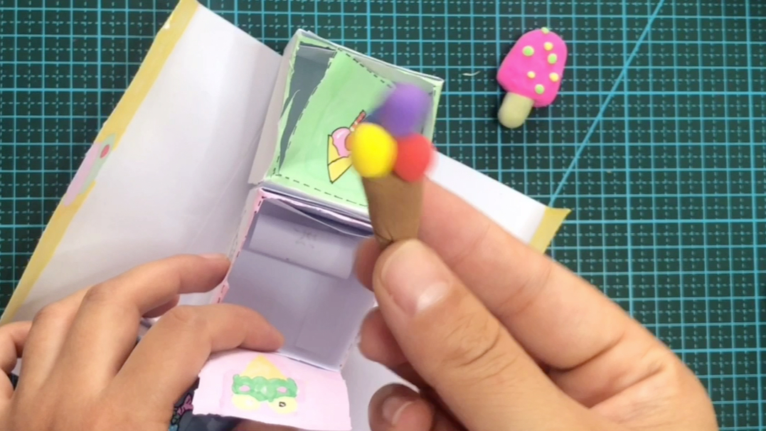 自制冰淇淋盲盒洞洞乐,看看有你爱吃的吗?