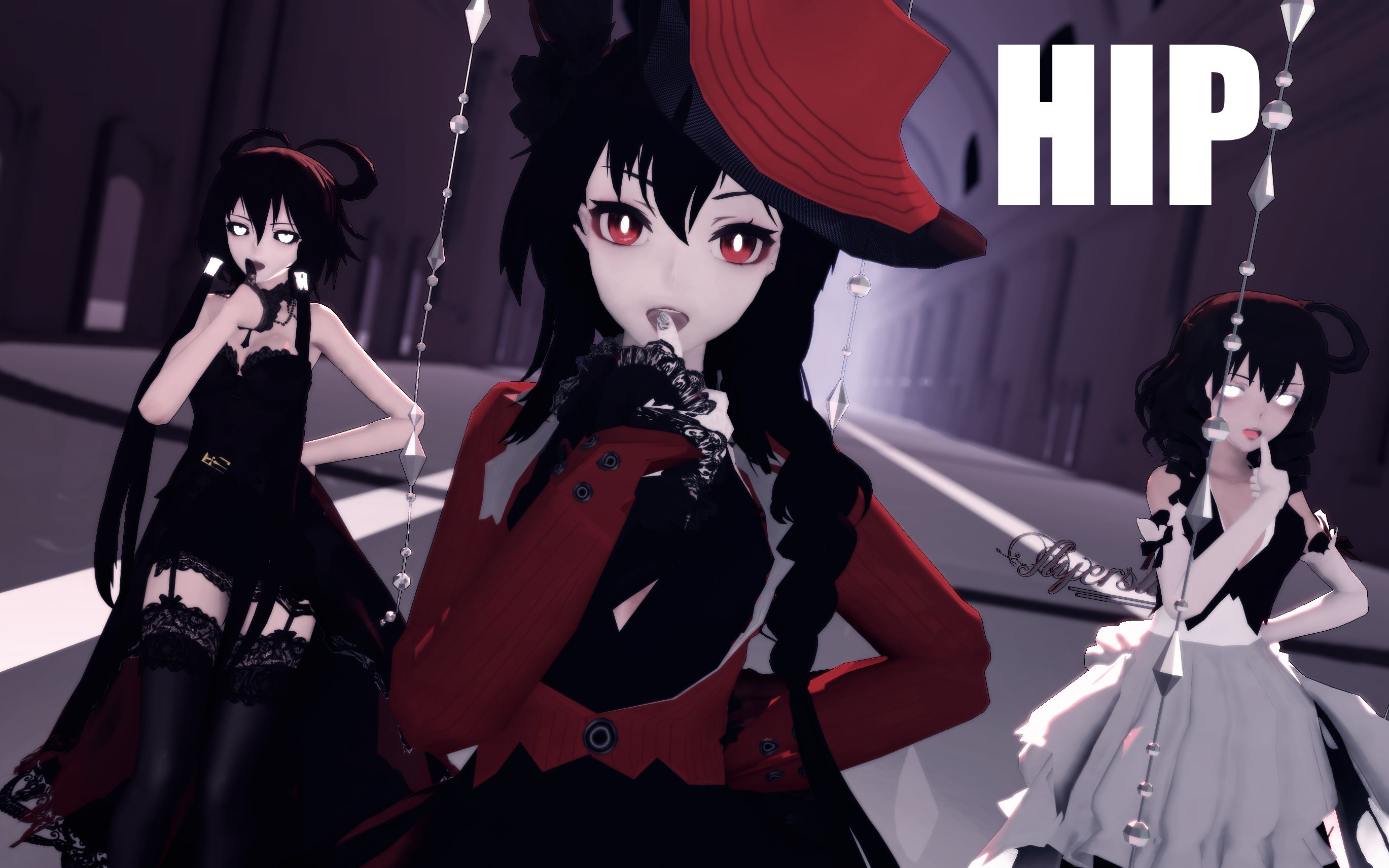 */ 心跳加速 视线也不加掩饰 /* 纱黑卷 HIP 【宙与埃MMD】