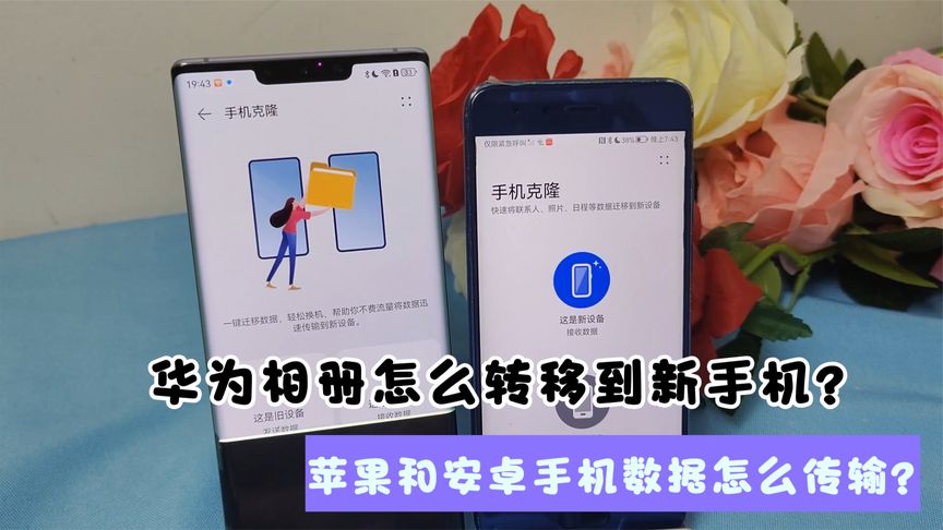 华为相册怎么转移到新手机?苹果和安卓手机数据怎么传输?