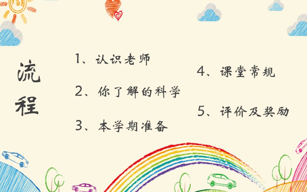 开学第一课 (小学科学)