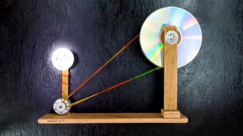 ...制作迷你手摇发电机模型科技小制作自制玩具创意diy科普知识亲子手工