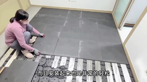 装修好了也能安装的地暖系统,冬