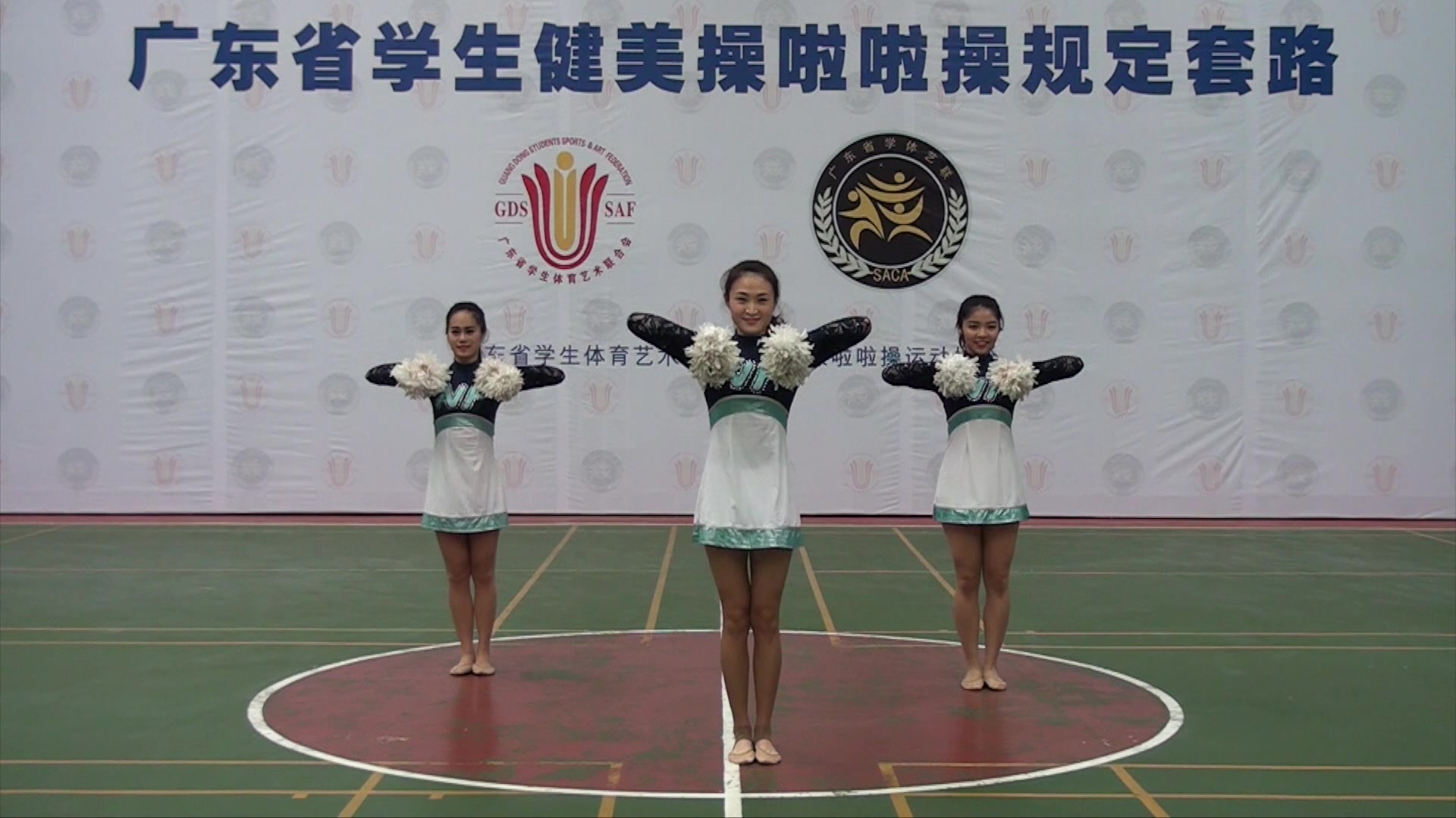 广东省学生健美操啦啦操规定套路