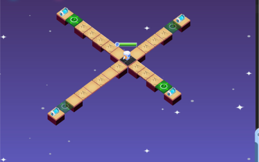 Icode四级训练场while语句综合Level11