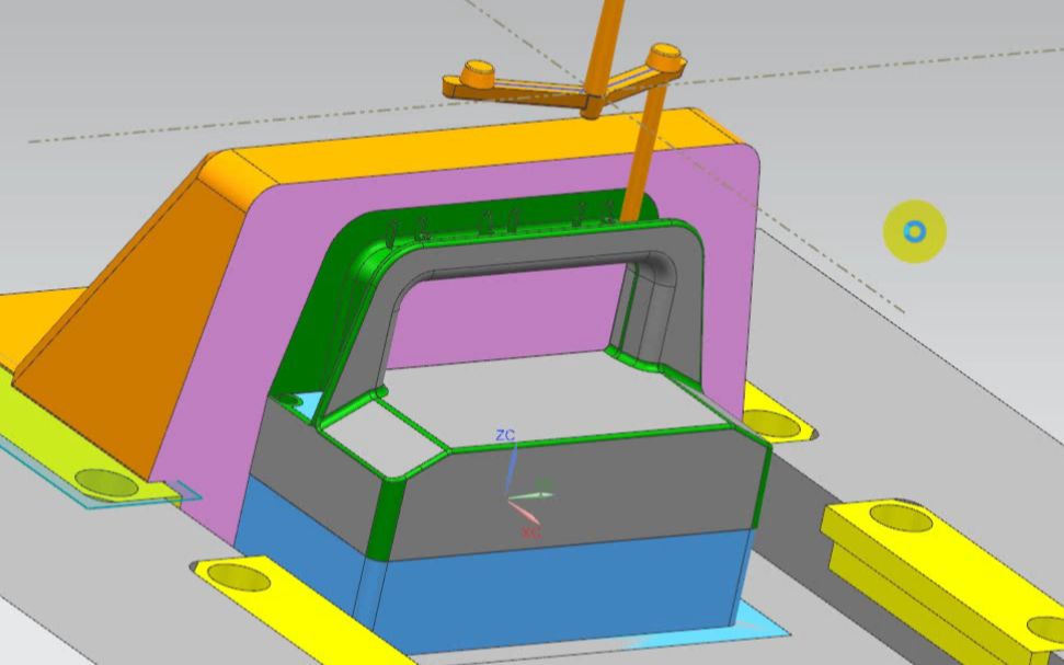 UG超难曲面分模,整套复杂模具的设计课程,从零开始的哦!